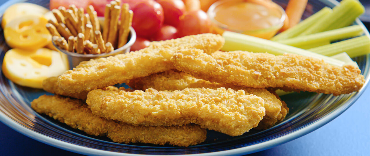 Chicken strips they'll flip for | Compliments.ca
