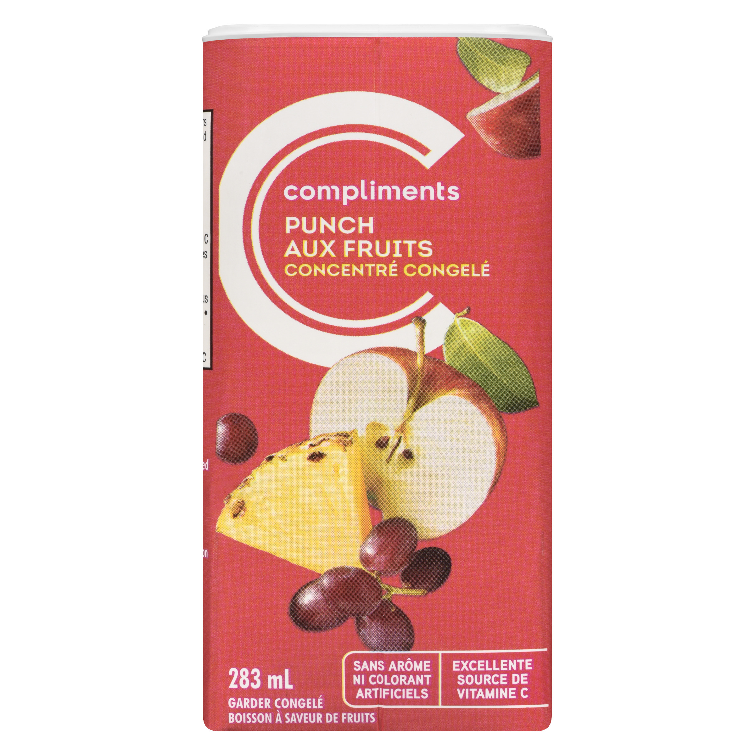 Compliment Frozen Juice Fruit Punch 283 ml | Compliments.ca