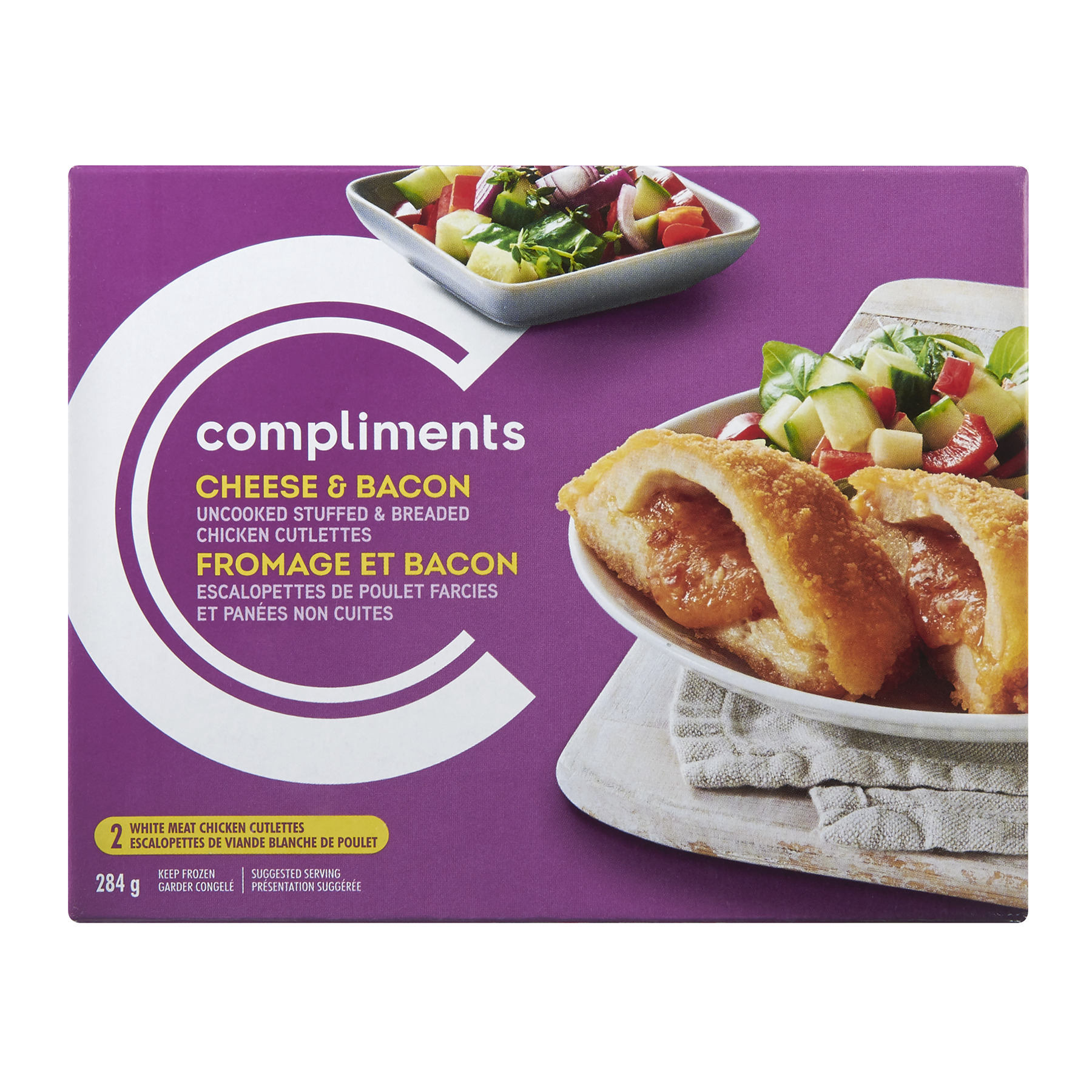 Bacon & Cheese Stuffed Chicken 284 g | Compliments.ca
