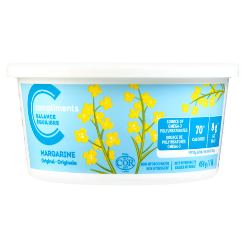Balance Non-Hydrogenated Margarine 454 g | Compliments.ca