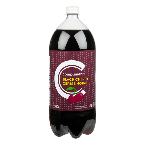 Black Cherry Soft Drink 2 L | Compliments.ca