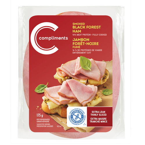 Black Forest Smoked Extra Lean Ham Thinly Sliced Meat 175 g ...