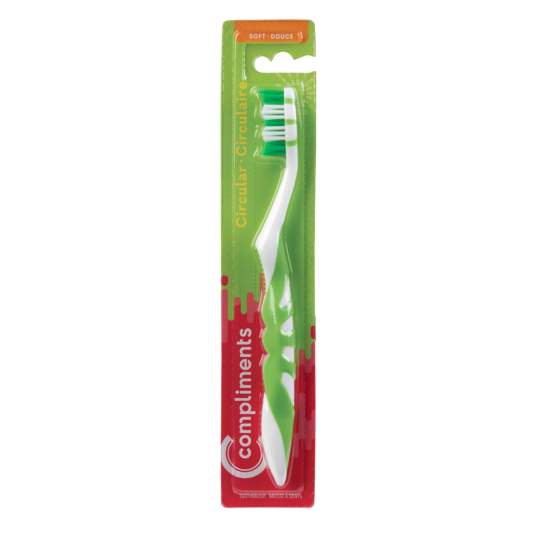 Circular Soft Toothbrush 1 ea | Compliments.ca