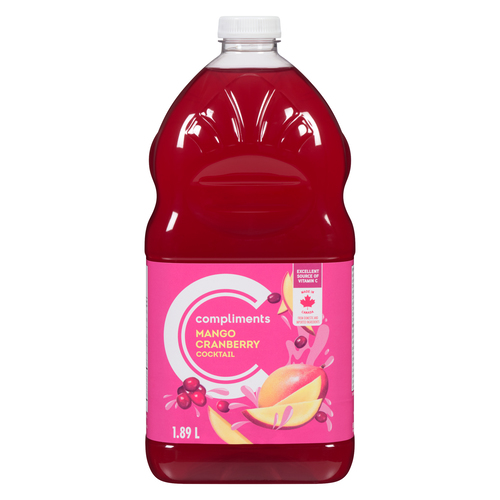Cocktail Cranberry Mango 1.89 L | Compliments.ca