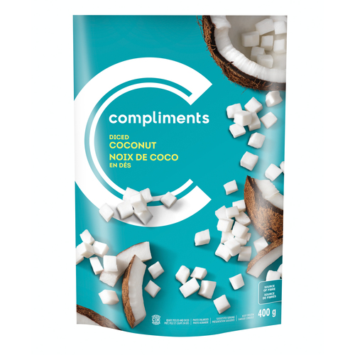 Comp Coconut Frozen Diced | Compliments.ca