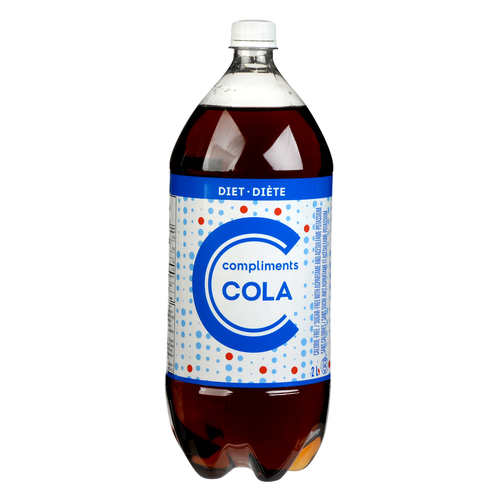 Diet Cola Blue Soft Drink 2 L | Compliments.ca