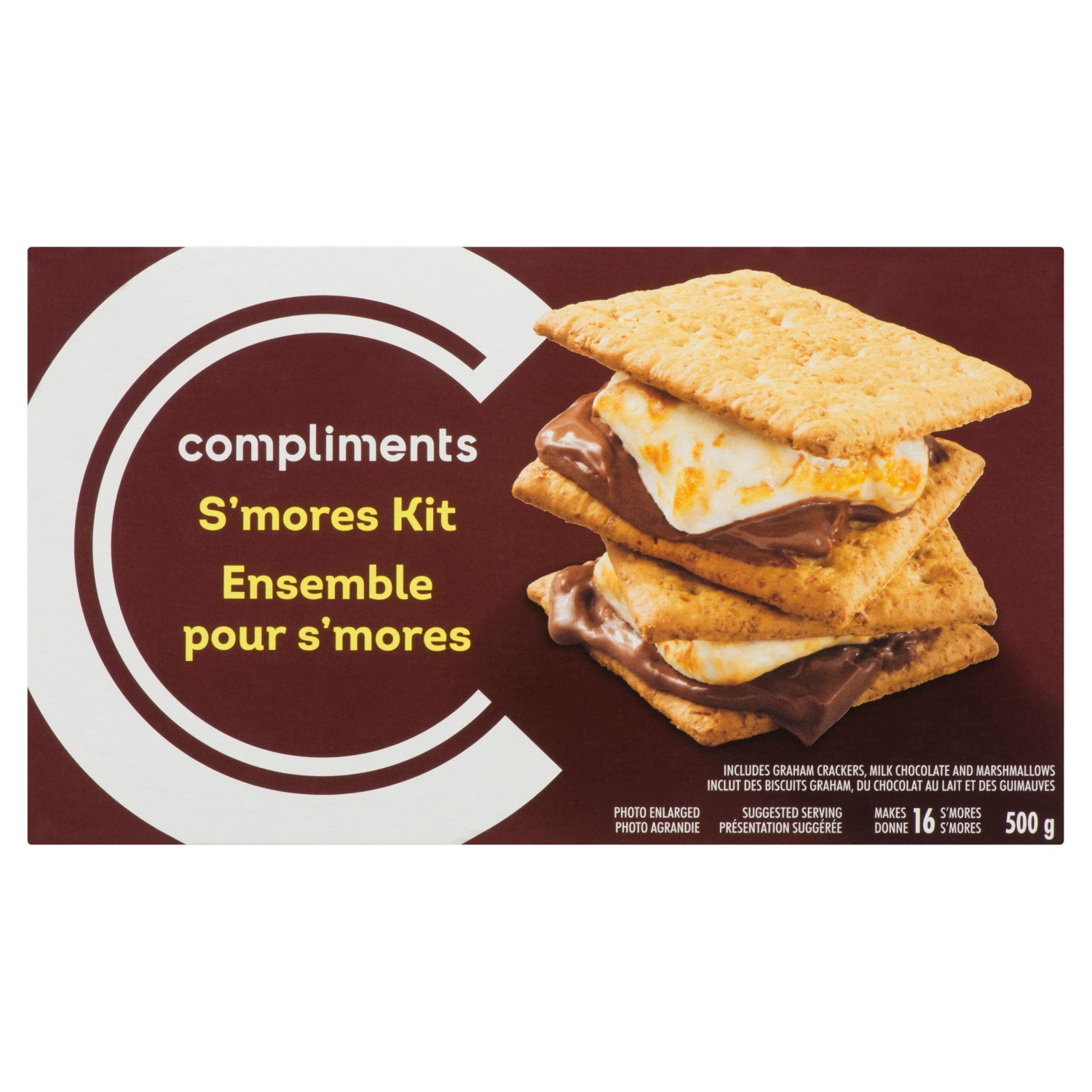 Ensemble pour s’mores 500 g | Compliments.ca