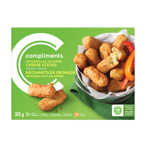 Jalapeño Cheese Sticks 325 g | Compliments.ca