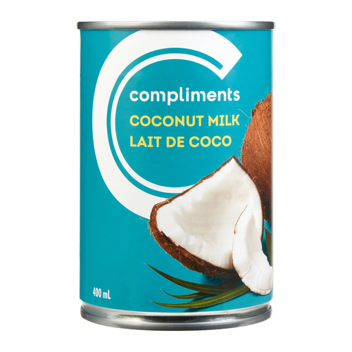 Lait de coco 18 %, 400 ml | Compliments.ca