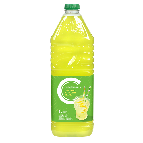 Lime Lemonade Drink 2 L | Compliments.ca