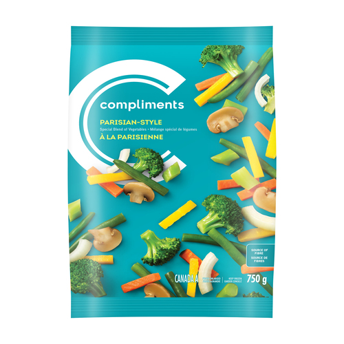Mixed Vegetables Parisian Style 750 g | Compliments.ca