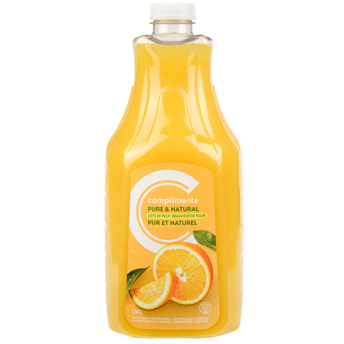 NFC Orange Extra Pulp Refrigerated Juice 1.54 L | Compliments.ca