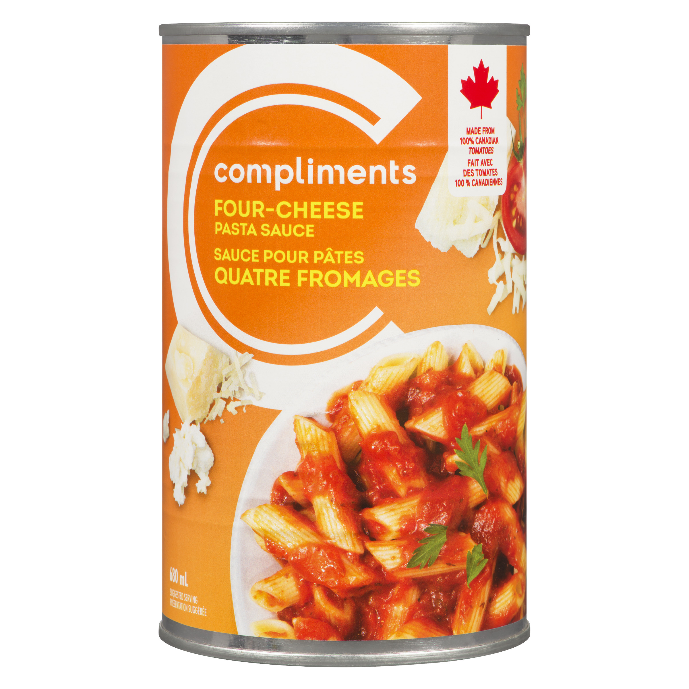 Pasta Sauce Four Cheese 680 ml | Compliments.ca