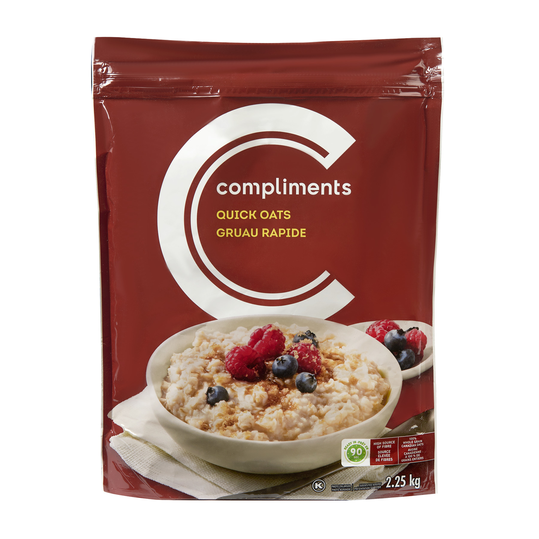 Quick Oats 2.25 kg | Compliments.ca