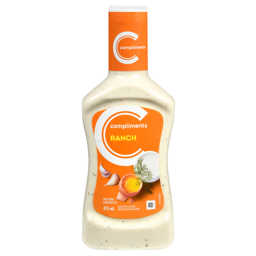 Ranch Dressing 475 ml | Compliments.ca