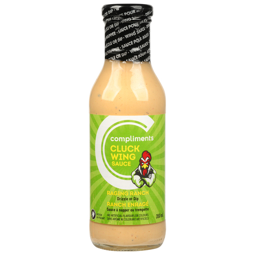 Sauce Wing Raging Ranch 350 mL | Compliments.ca