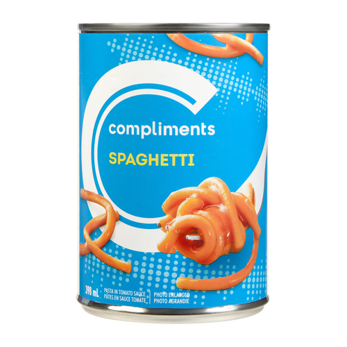 Spaghetti Pasta In Tomato Sauce 398 ml | Compliments.ca