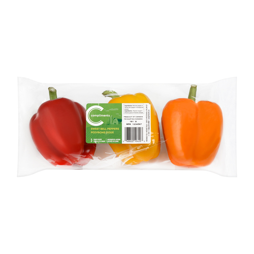 Sweet Bell Peppers 3 Pack | Compliments.ca