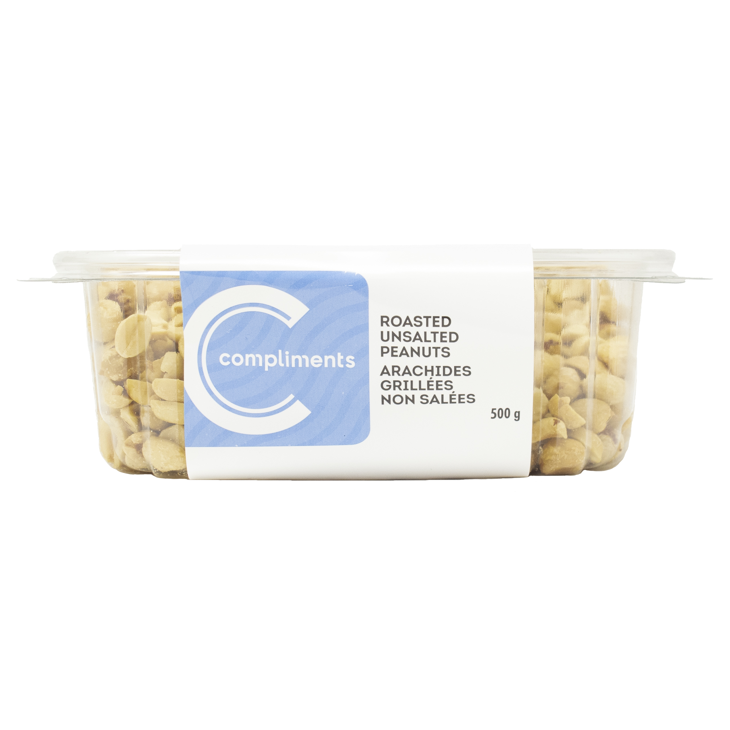 Unsalted Roasted Peanuts 500 g | Compliments.ca