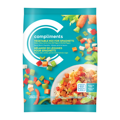 Vegetable Mix For Spaghetti 750 g | Compliments.ca