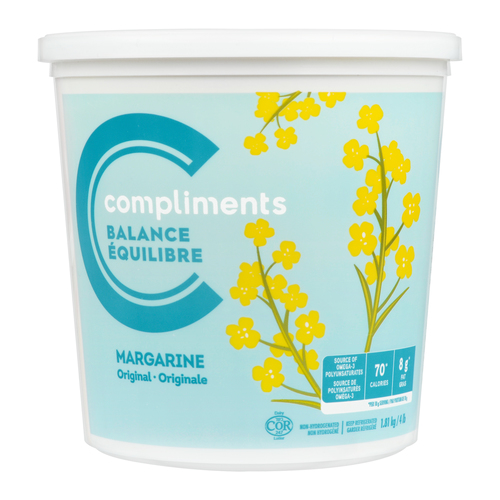 Balance Non-Hydrogenated Margarine 1.81 kg | Compliments.ca