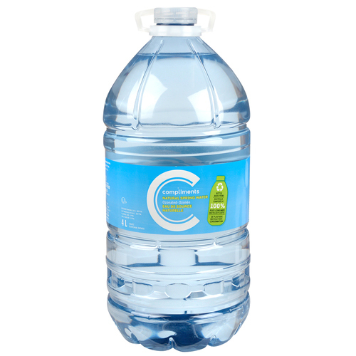 Natural Spring Water 4 L | Compliments.ca