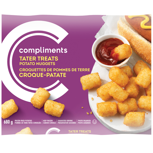 Tater Treats Fried Potatoes 680 g | Compliments.ca