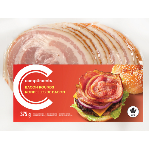 Bacon Rounds 375 g | Compliments.ca
