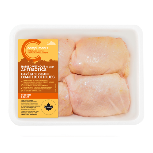Compliment Naturally Simple Bone In Chicken Thighs | Compliments.ca