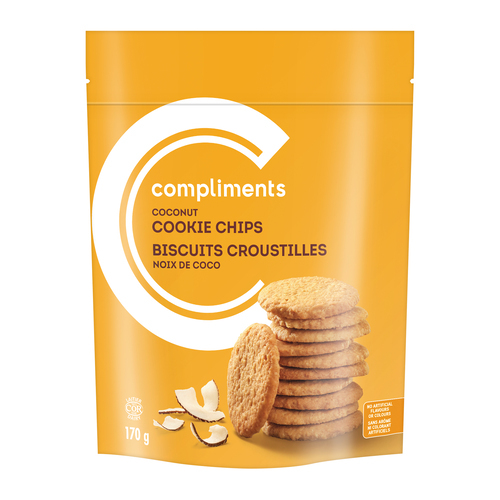 Cookie Chips Coconut 170 g | Compliments.ca