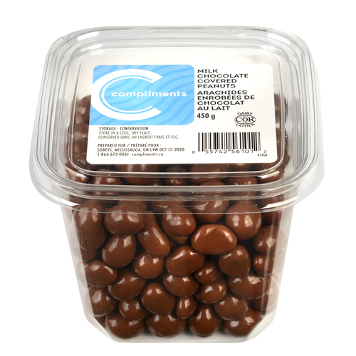 Covered Milk Chocolate Peanuts 450 g | Compliments.ca
