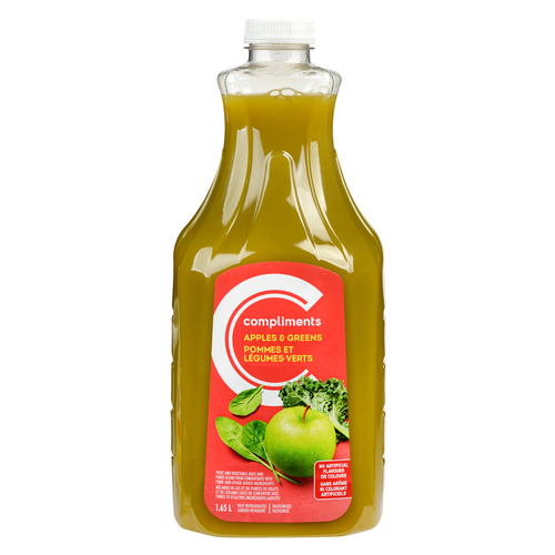 Juice Apples & Greens 1.65 L | Compliments.ca