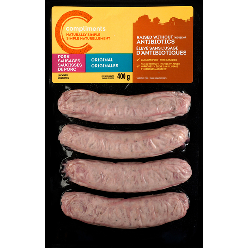 Original RWA Sausage 400 g | Compliments.ca
