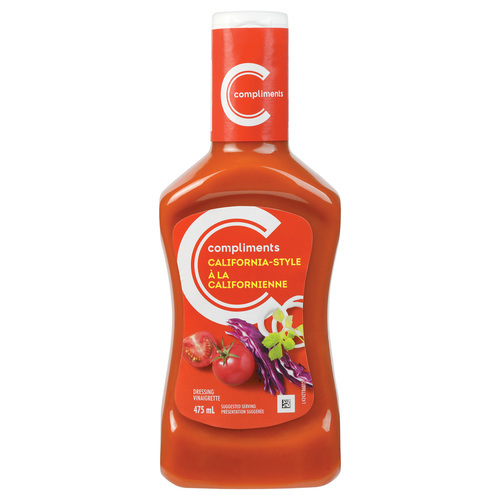 Salad Dressing California Style 475 ml | Compliments.ca