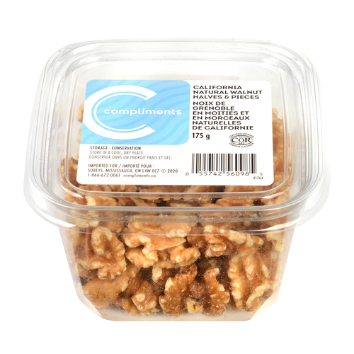 Walnut Halves & Pieces 175 g | Compliments.ca