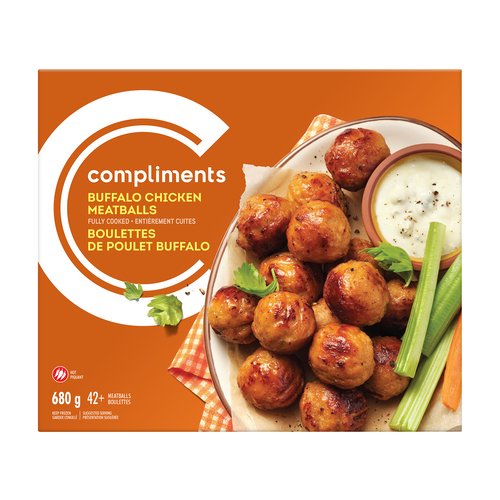 Chicken Buffalo Meatballs 680 g | Compliments.ca