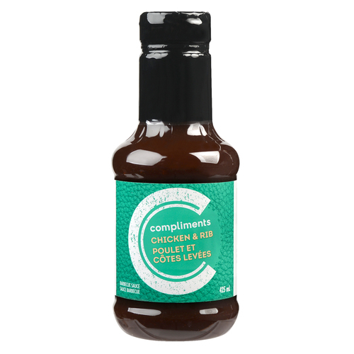 Chicken & Ribs BBQ Sauce 425 ml | Compliments.ca