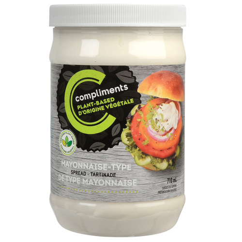 Plant Based Mayonnaise Spread 710 ml | Compliments.ca