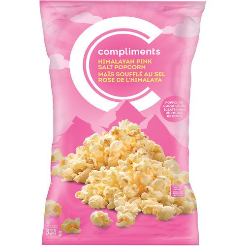 Popcorn Himalayan Pink Salt 338 g | Compliments.ca