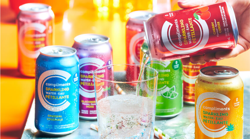 Compliments Sparkling Water contest | Compliments.ca