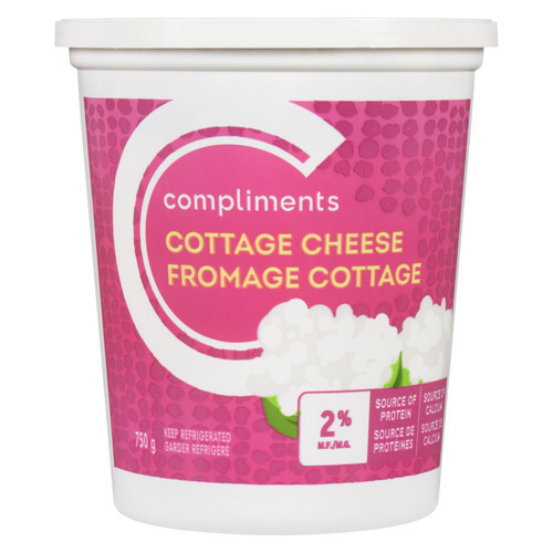 2% M.F. Cottage Cheese 750 g | Compliments.ca