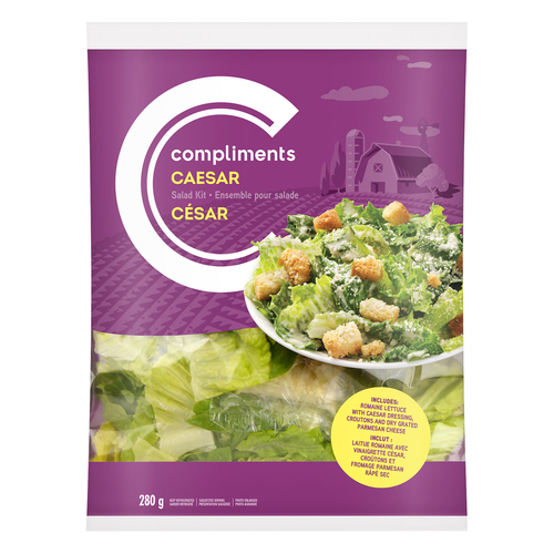 Caesar Salad kit 280 g | Compliments.ca
