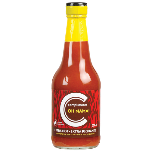 Cayenne Pepper Sauce Extra Hot 354 ml | Compliments.ca