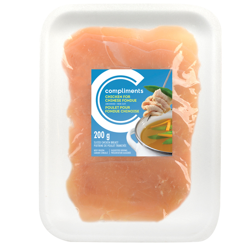 Chicken For Chinese Fondue 200 g | Compliments.ca