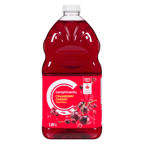 Cocktail Cranberry Cherry 1.89 L | Compliments.ca