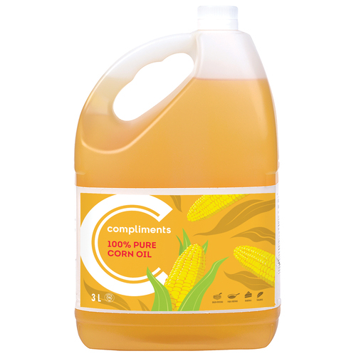 Corn Oil 100% Pure 3 L | Compliments.ca