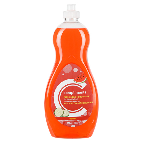 Dish Liquid Ultra Melon Cucumber 739 ml | Compliments.ca