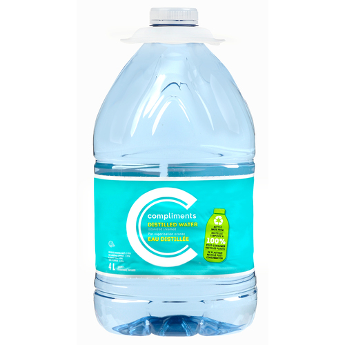 Distilled Spring Water 4 L | Compliments.ca