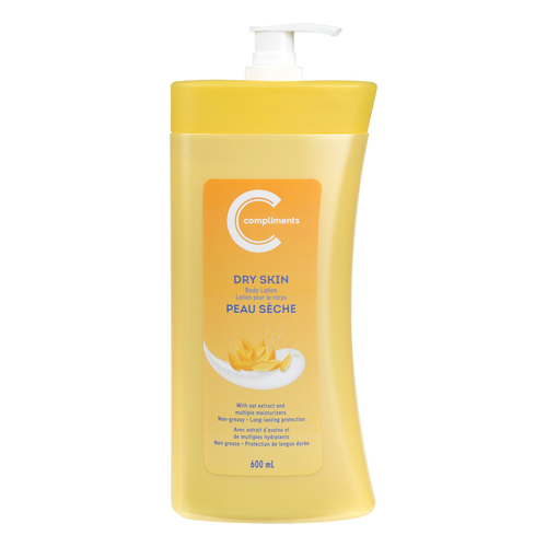 Dry Skin Body Lotion 600 mL | Compliments.ca