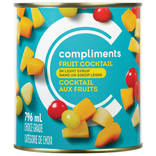 Fruit Cocktail In Light Syrup 796 ml | Compliments.ca